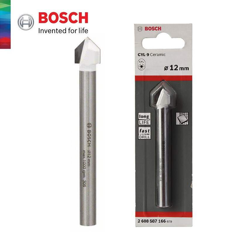 BOSCH Tile Drill Bit 12mm - Tisara Power Mart