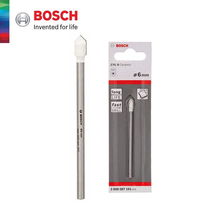 BOSCH Tile Drill Bit 6mm - Tisara Power Mart