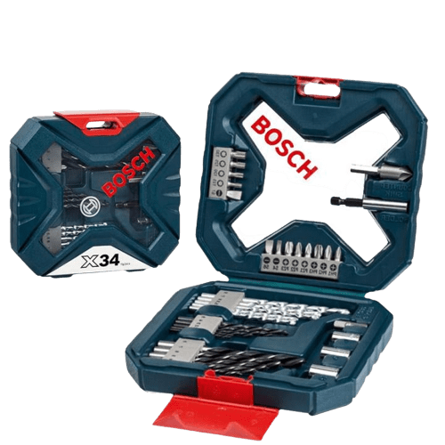 BOSCH X-Line Classic Drill and Screwdriver Bit Set 34Pcs - Tisara Power ...