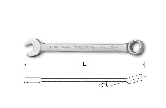 CROSSMAN Combination Wrench 21mm - Tisara Power Mart
