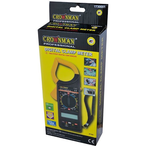 Crownman Digital Clamp Multimeter - Tisara Power Mart