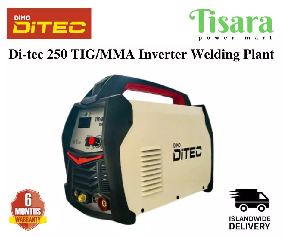 Di-Tec TIG 250 Inverter Welding Plant - Tisara Power Mart