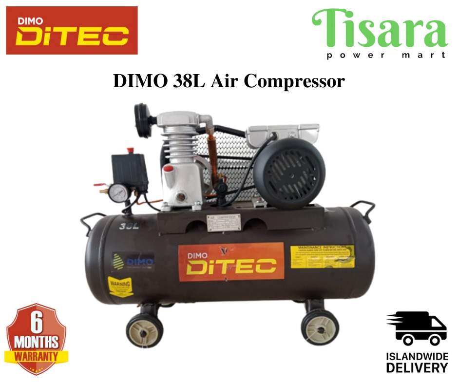 DITEC Air Compressor 38L - Tisara Power Mart