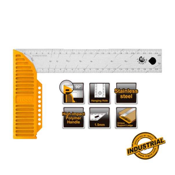 INGCO Angle Square 12" - Tisara Power Mart