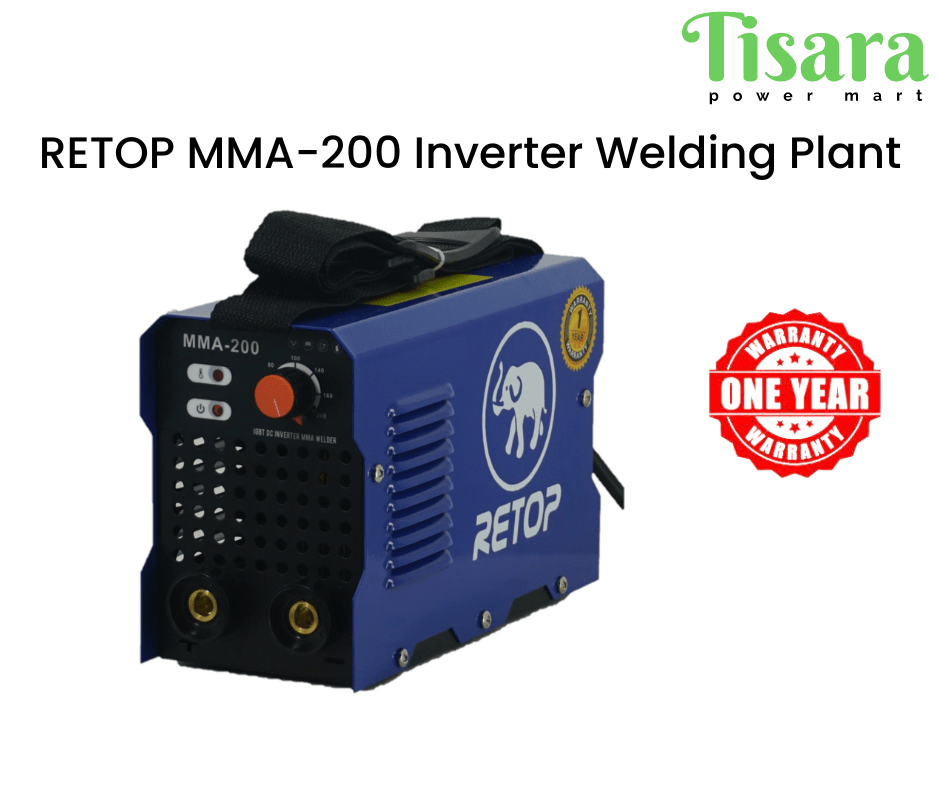 RETOP Welder Machine Inverter MMA 200 - Tisara Power Mart
