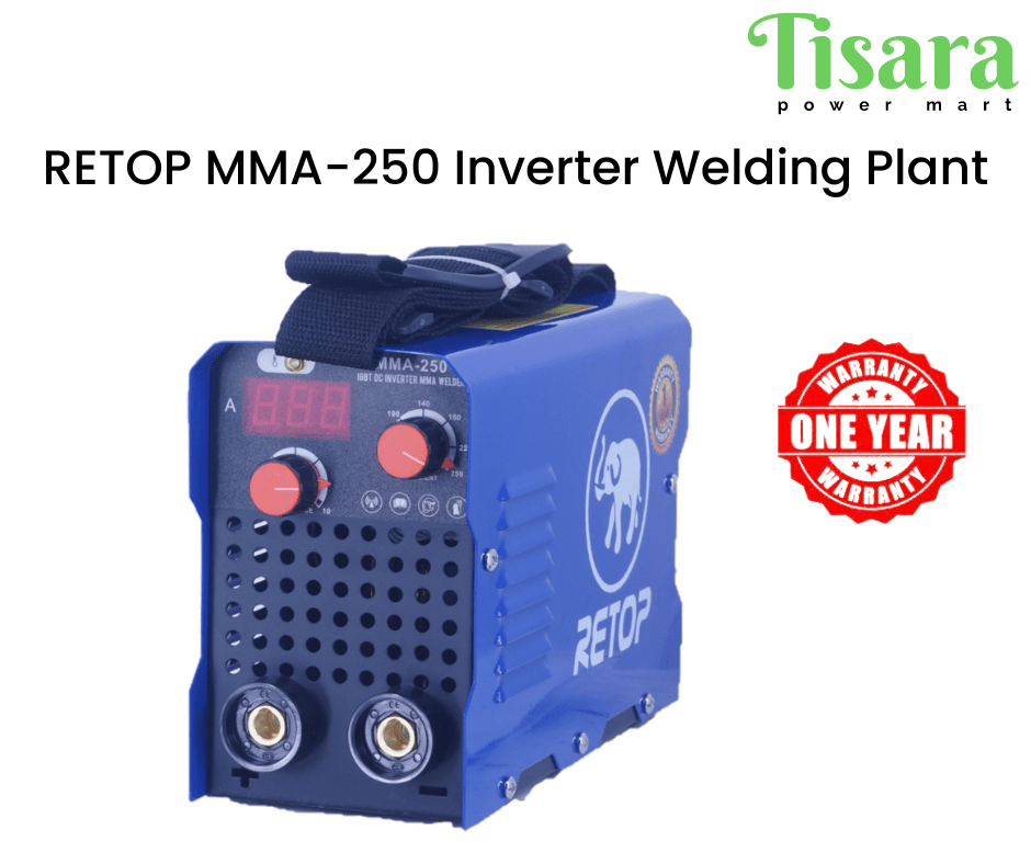 RETOP Welder Machine Inverter MMA 250 - Tisara Power Mart