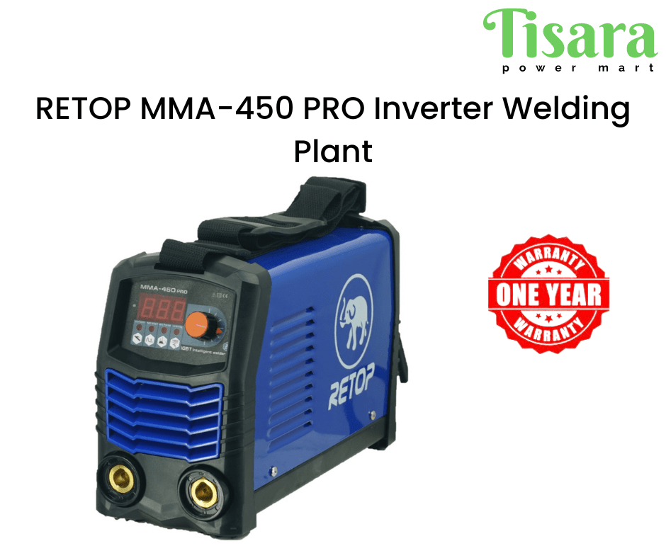 RETOP Welder Machine Inverter MMA 450 - Tisara Power Mart