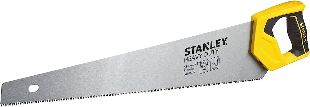 STANLEY 600mm Heavy Duty Bi-Material Handsaw - Tisara Power Mart