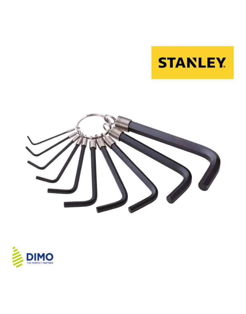 STANLEY Hex Allen Key 10Pcs - Tisara Power Mart