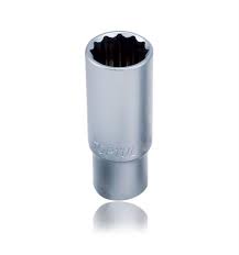 TOPTUL 1/2" Dr. 12PT Deep Socket 22mm - Tisara Power Mart