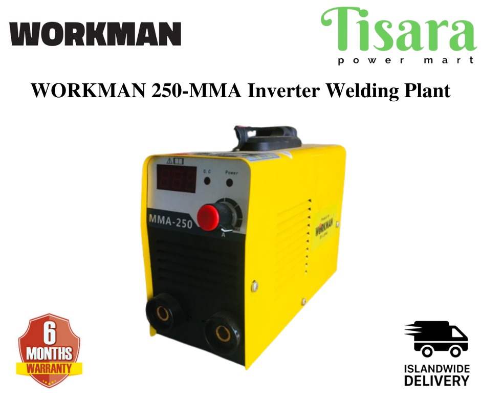 WORKMAN Welding Machine MMA-250 - Tisara Power Mart