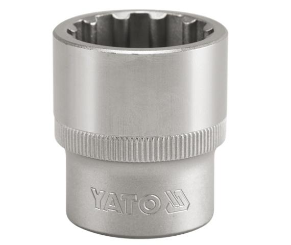 YATO 1/2" Dr. Spline Socket 27mm - Tisara Power Mart