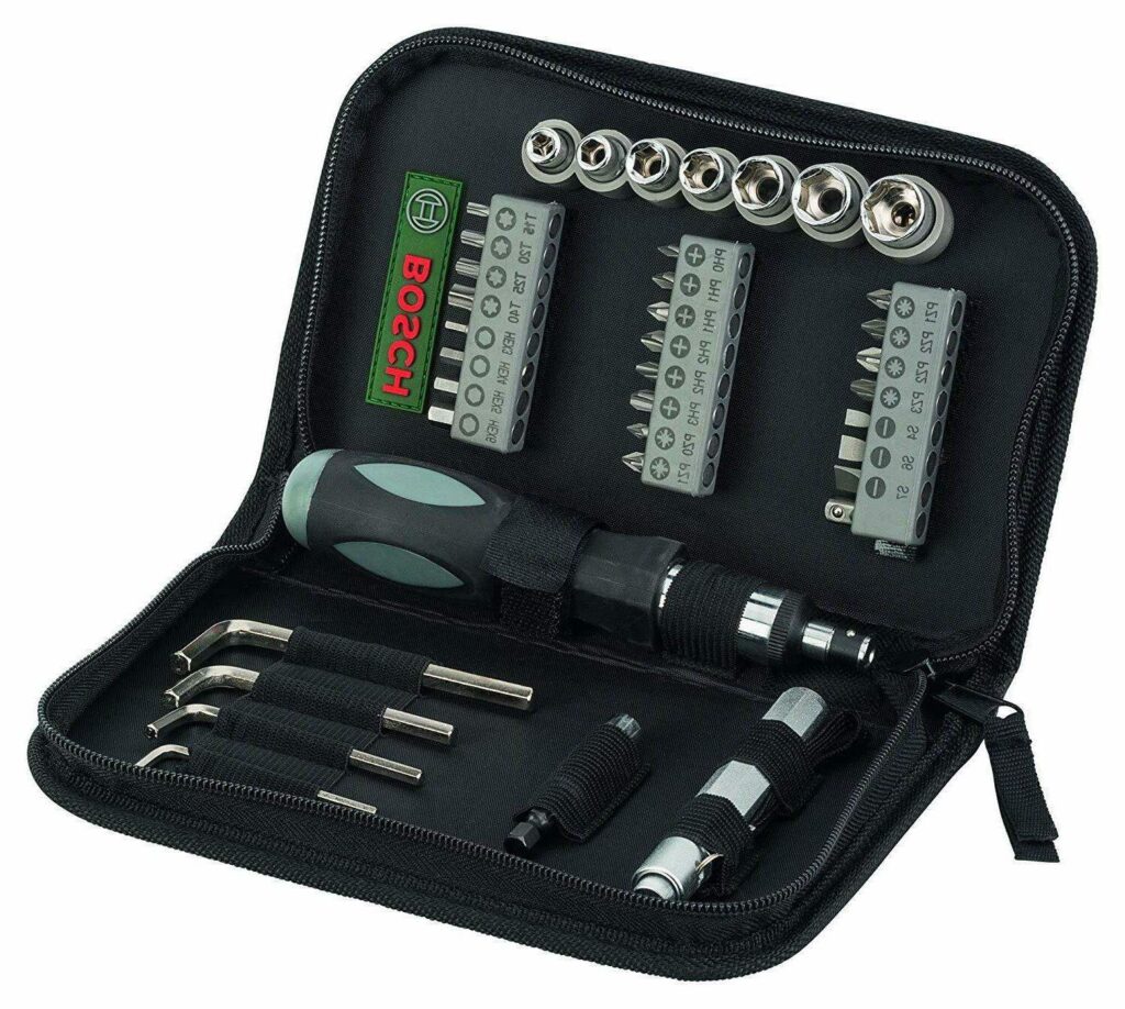 BOSCH Drill and Screwdriver Bit Set 38Pcs - Tisara Power Mart