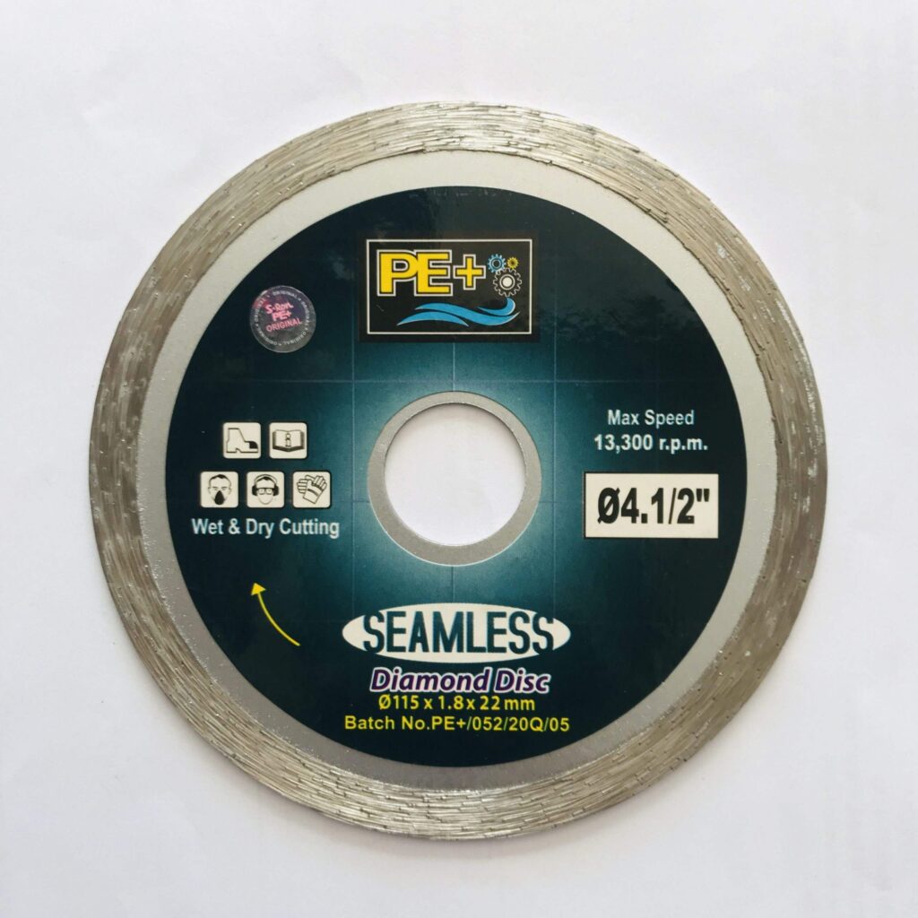 PE+ Seamless Diamond Disc 4.5" - Tisara Power Mart