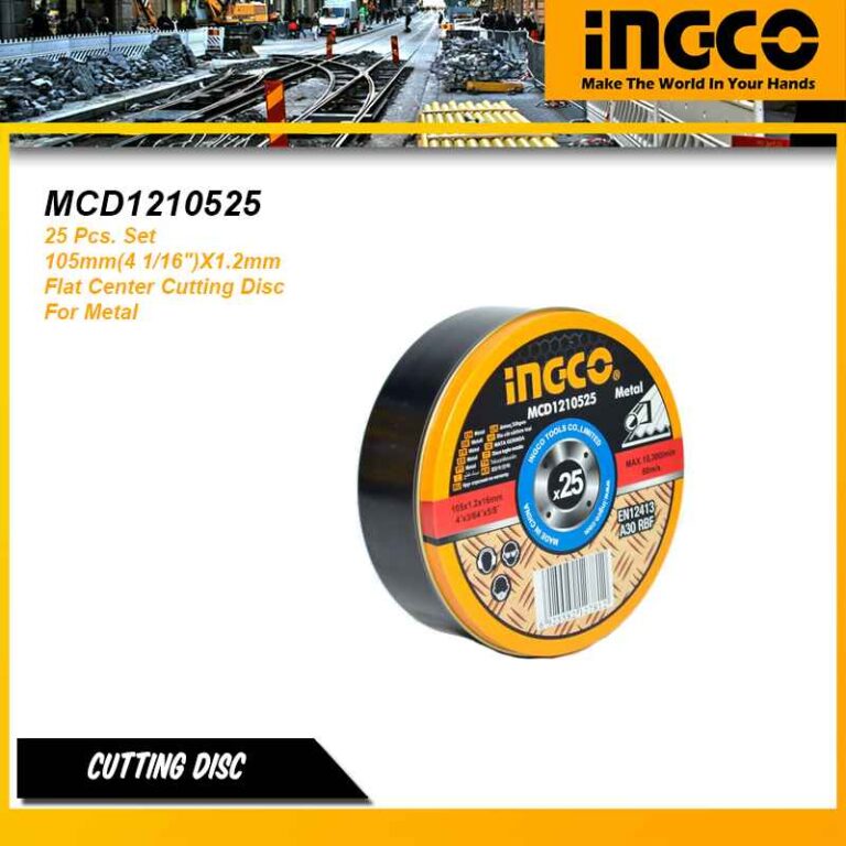 INGCO Abrasive Metal Cutting Disc 4" - Tisara Power Mart