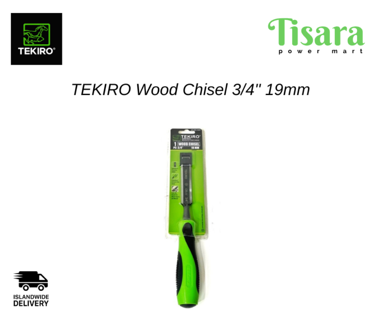 TEKIRO WOOD CHISEL 3/4'' 19mm - Tisara Power Mart
